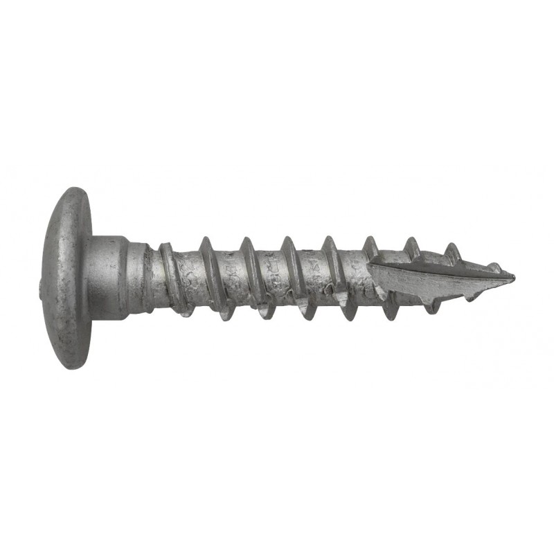 Vis pied de poteau galvanisé - 10x50 - Sachet de 4 - Manubricole ...