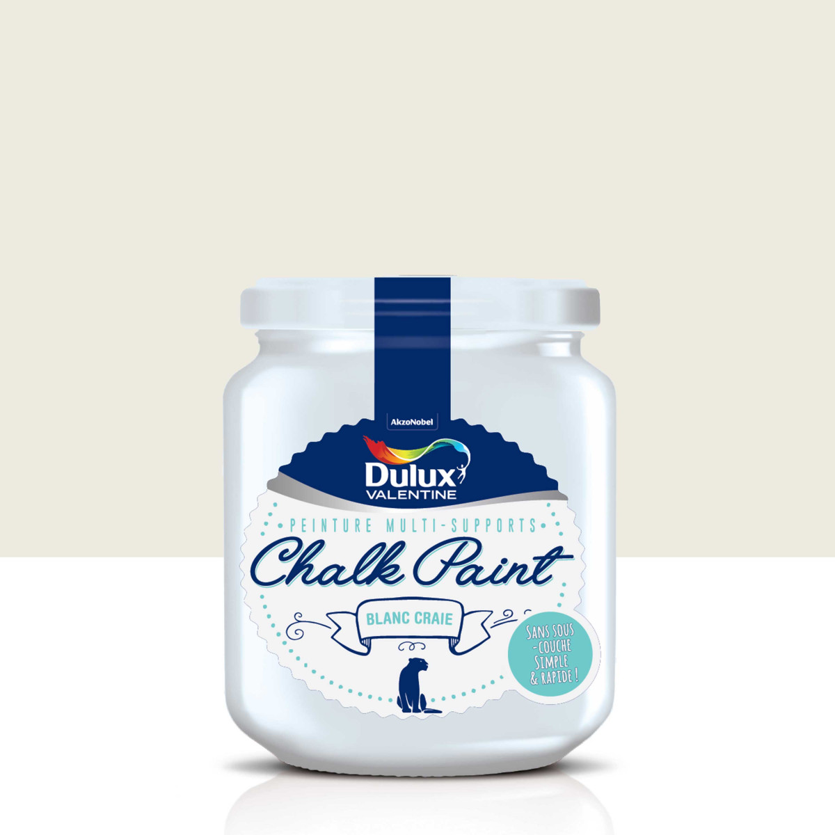 Peinture De Rénovation Chalk Paint Blanc Craie - Manubricole ...