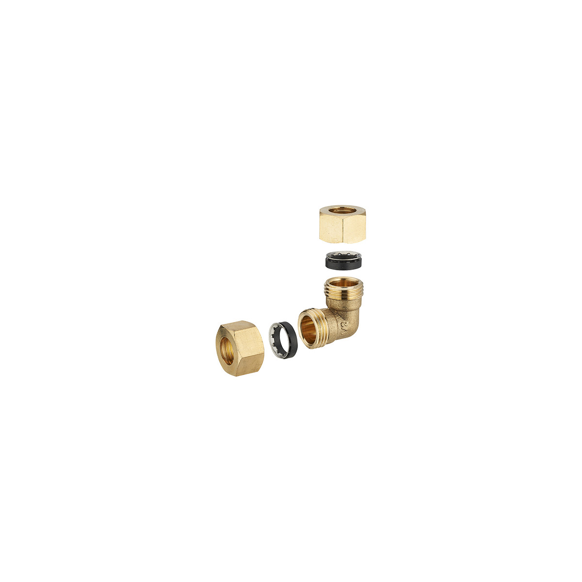 Coude joint mixte égal - Manubricole | manubricole.com